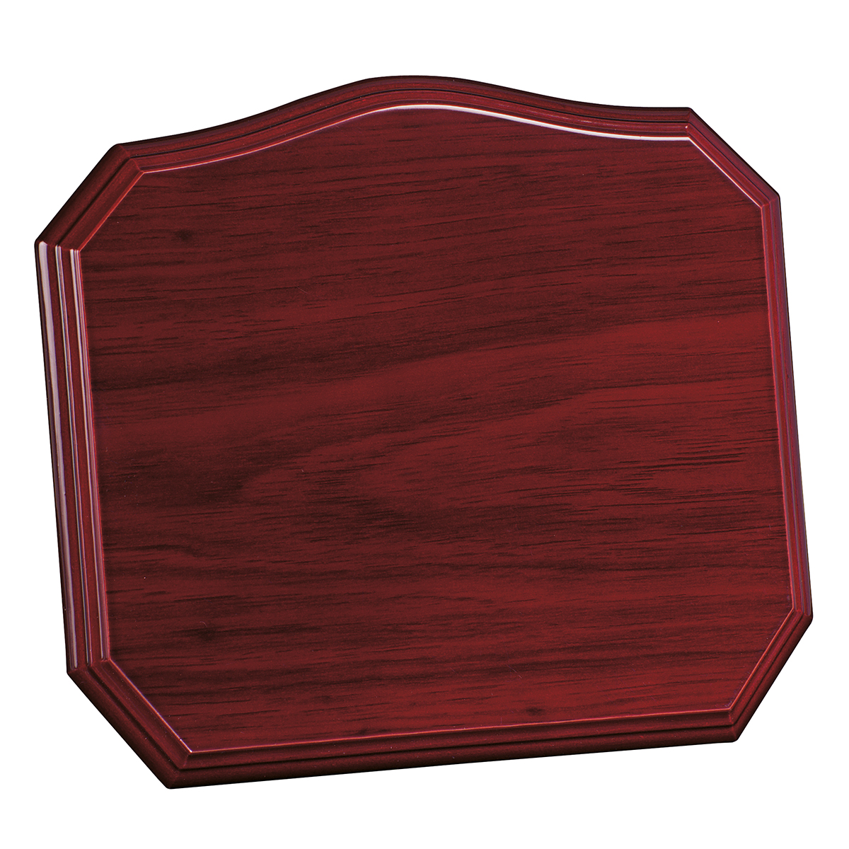 Placa de madera con forma Etimoe Caoba Apoyo madera recto, serie 50250 ...