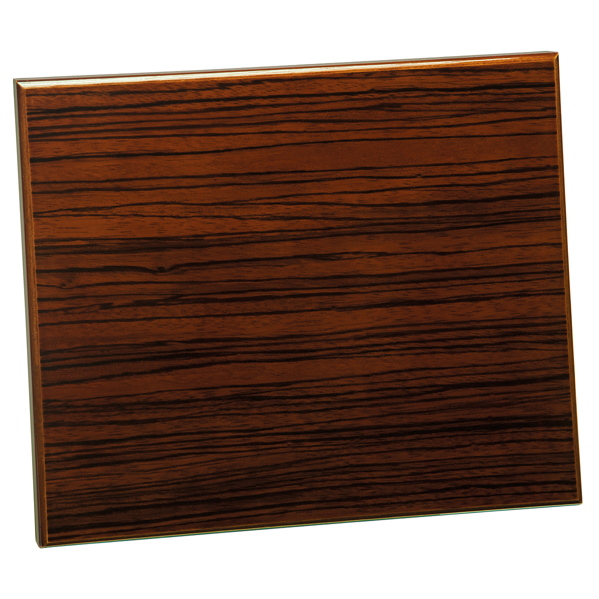 Placa de madera Zebrano Nogal Apoyo madera recto, serie 50570 | MAD SPORT