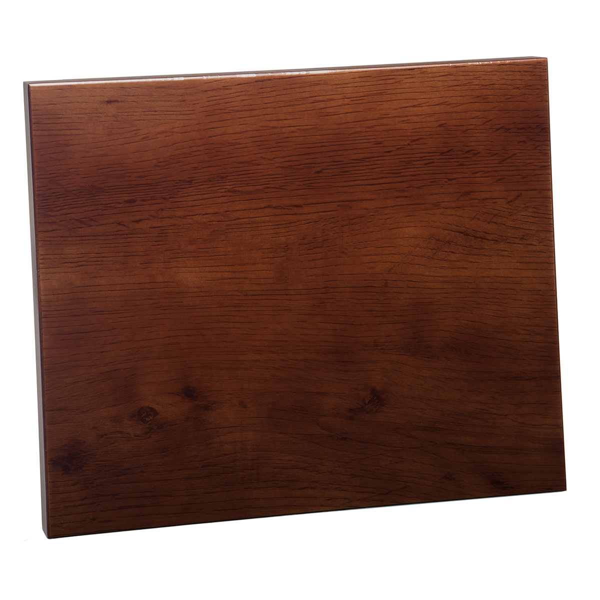 Placa de madera Roble Nogal Apoyo metalico U, serie 50810 | MAD SPORT